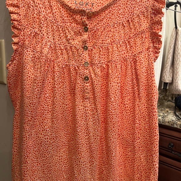 LOFT | Tops | 2 Loft Vintage Soft Tops Sleeveless Is Small Leopard ...